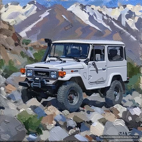 Ai创作图阿拉善海报插画水彩 越野车爬坡图 青藏地区插画 汽车风景画 阿拉善旅游水彩旅游 阿拉善水彩插画彩绘 青藏高原插画 阿拉善手绘 阿拉善手绘阿拉善插画 吉普车穿越 阿拉善水墨水彩手绘图