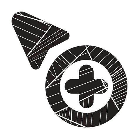 Premium Photo Cursor Plus Icon Photo With Abstract Texture Dark Modern