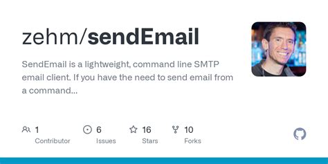 Github Zehmsendemail Sendemail Is A Lightweight Command Line Smtp