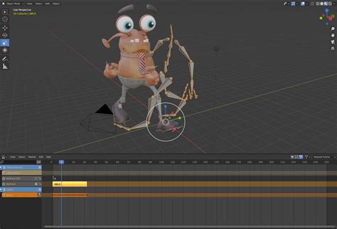 Rigging Non Linear Animation Getting Distortion Issues Blender
