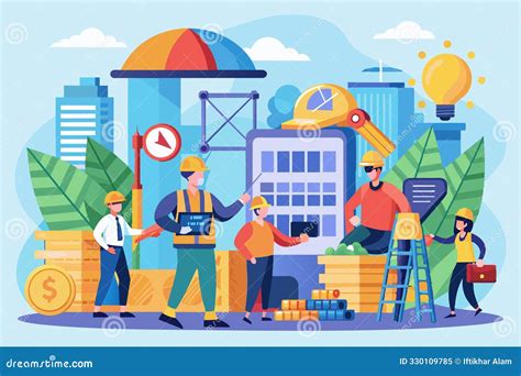 cost estimation linear icons set budgeting projection calculation