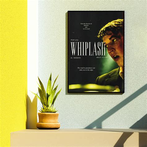 Whiplash Movie Poster Minimalist Poster Wall Art Decor Film Poster