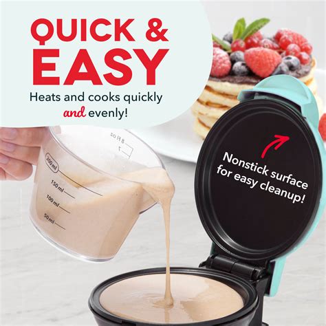 Mini Griddle Dash Mini Maker Griddle And Recipe Guide