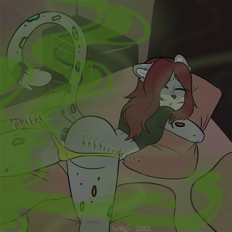 Rule 34 Anthro Anus Ass Bed Brown Hair Closed Eyes Clothing Fart Fart