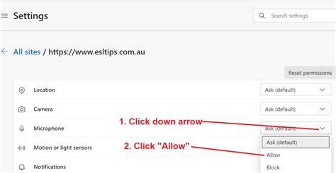 Enable Microphone In Browser Esltips Com Au