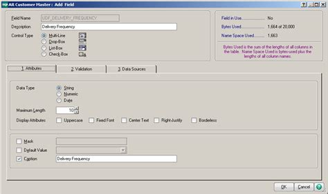 User Defined Fields Acc Software Solutions