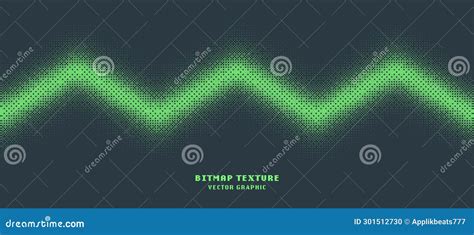 Dither Pattern Bitmap Texture Tilted Border Vector Abstract Background