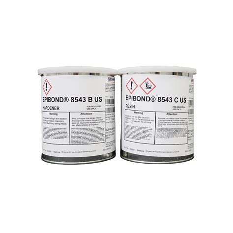 Epibond 8543 C B Epoxy Adhesive 1qt Kit Aerospheres