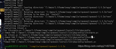 qt开发笔记：openssl库介绍、windows上mingw32版本的openssl编译模块化 segmentfault 思否