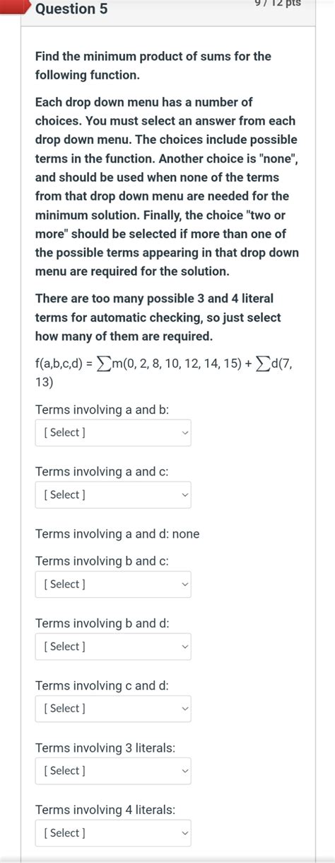 solved please solve this question using kmaps with all