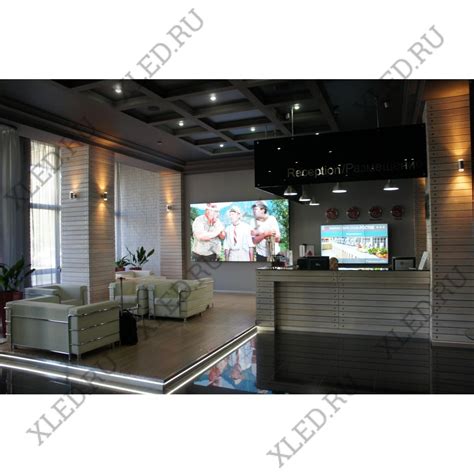 Медиаэкран | Маринс Парк Отель, Ростов-на-Дону | Портфолио xLED