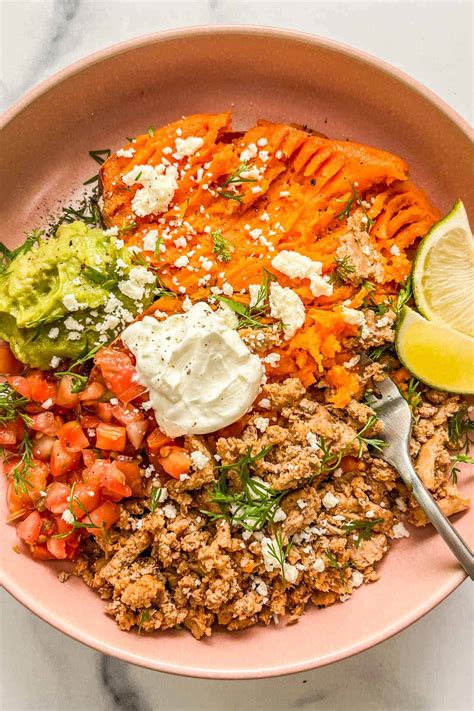 Ground Turkey Sweet Potato Bowl This Healthy Table