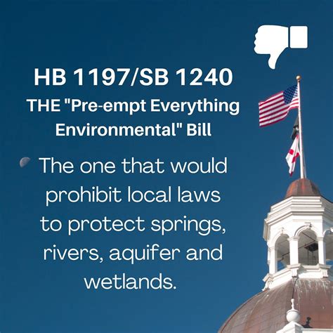 HB 1197/SB 1240 The "Pre-empt Everything Environmental" Bill