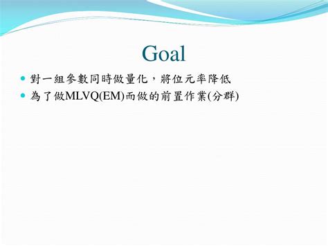 Ppt Vector Quantization Vq Powerpoint Presentation Free Download