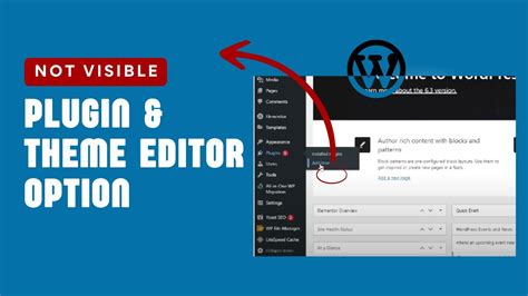 fixed problem theme editor not showing in wordpress how to enable