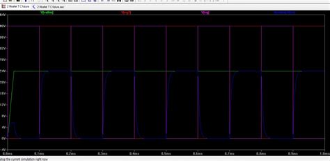 Analogique Comportement d une capacité Circuit avec commutation