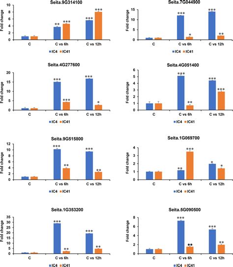 Expression Profiling Of Candidate Genes Using Qrt Pcr Error Bars Show