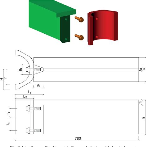 Figure 3 From Numerical Modelling Of A Novel Joint System For Grid Shells With T Cross Sections