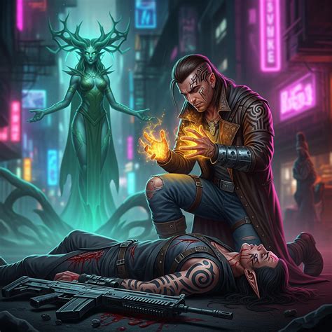 Shadowrun Great Mother Shaman By Ehran The Scribe On Deviantart