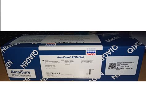 Card Plastic Amnisure Rom Test Kit For Detecting Premature Rupture Of Membranes 5 Min At