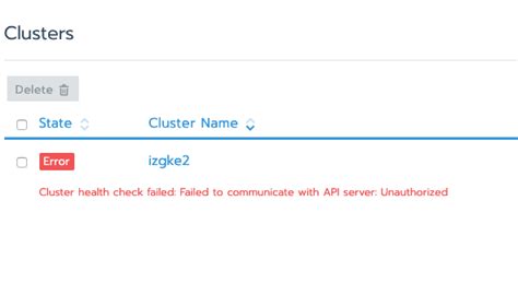 gke errors after some time cluster health check failed failed to