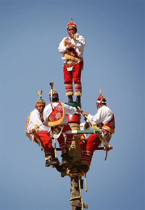 Los Voladores De Papantla Los Hombres Pájaro De México