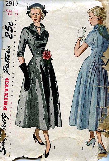 Simplicity 2917 Vintage Sewing Patterns Fandom