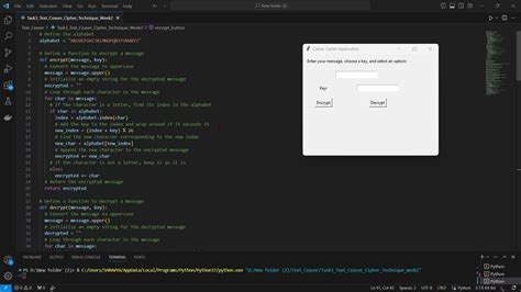 Shravya Sharvani Gudi On Linkedin Week2 Cyberdosti Internship Project Text Encryption Using