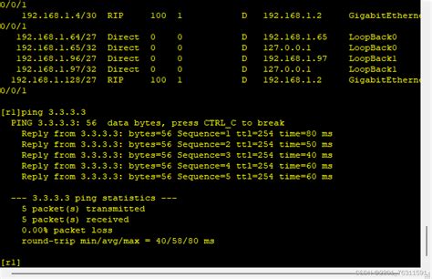 通过rip实现全网可达rip网络实现全网通 Csdn博客