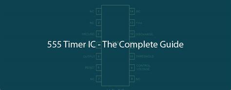 Timer IC Block Diagram Working Pin Out Configuration Data Sheet