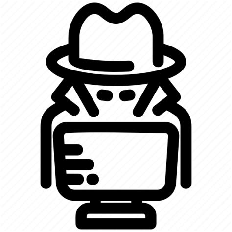 Hacker Computer Security Internet Cyber Hacking Icon Download On