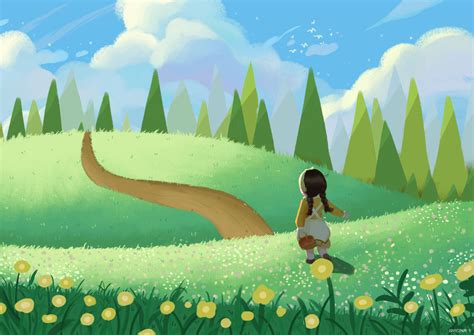 儿插风格插画设计作品 设计人才灵活用工 设计dna