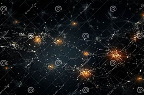 Interconnected Neurons Forming Abstract Patterns Neural Networks Stock Image Image Of Nucleus