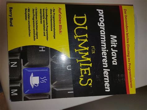 Mit Java Programmieren Lernen Für Dummies Kaufen Auf Ricardo