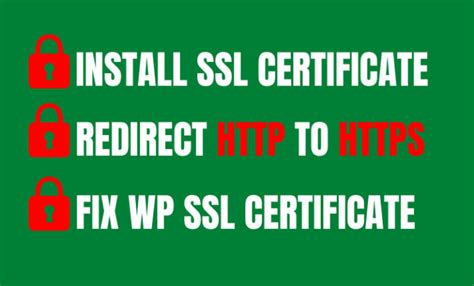 Install Ssl Certificate Fix Ssl Certificate Errors Fix Connection Not Secure By Reactbd38 Fiverr