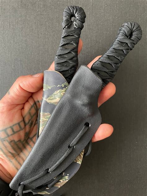 Hiketsu G10 Dagger Pitch Black Forge