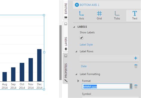 Display The Data Labels Above The Data Markers