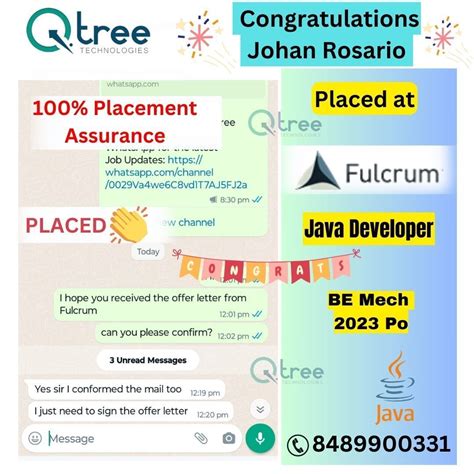 Qtree Technologies On Linkedin Softwaretesting Offerletter