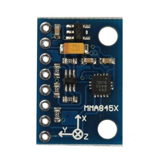 Mma8451 Gy 45 Module Digital Triaxial Accelerometer Precision Tilt For
