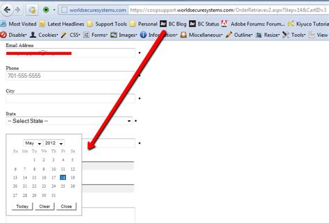 Solved Date Picker Not Working On Quote Registration Form Adobe