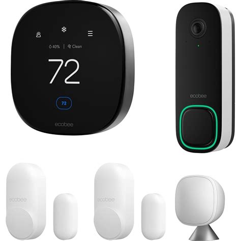Mo Finance Ecobee Total Security And Savings Bundle With Smart Doorbell Camera Wired