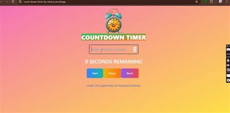 Arjumand Rukhsar On Linkedin Nextjs Tailwindcss Webdevelopment Countdowntimer Giaic 15