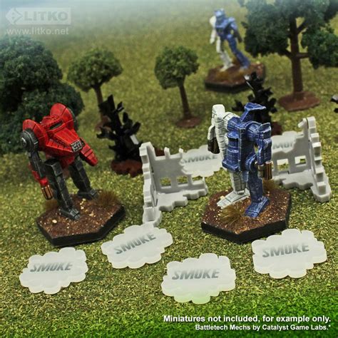 Premium Print Smoke Tokens — Litko Game Accessories