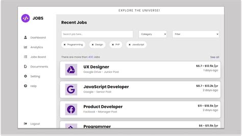 Create A Dashboard Using Html And Css Code Info