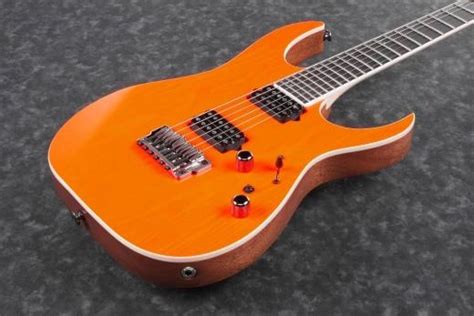 Ibanez Rgr5221 Tfr Prestige Trans Floursecent Orange Long And Mcquade