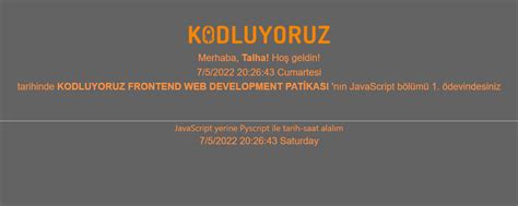 GitHub Mtalhaaygen JS Exercise