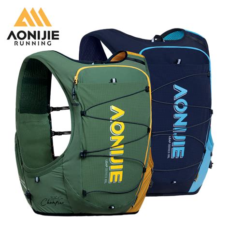 Aonijie C9116 10l Hydration Vest Pack ผู้ชายผู้หญิงความจุสูงกระเป๋าวิ่งเทรลสําหรับเดินป่าวิ่ง