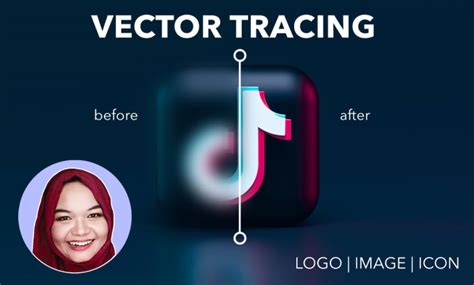 do vector tracing redraw recreate your logo and image by baheeya012