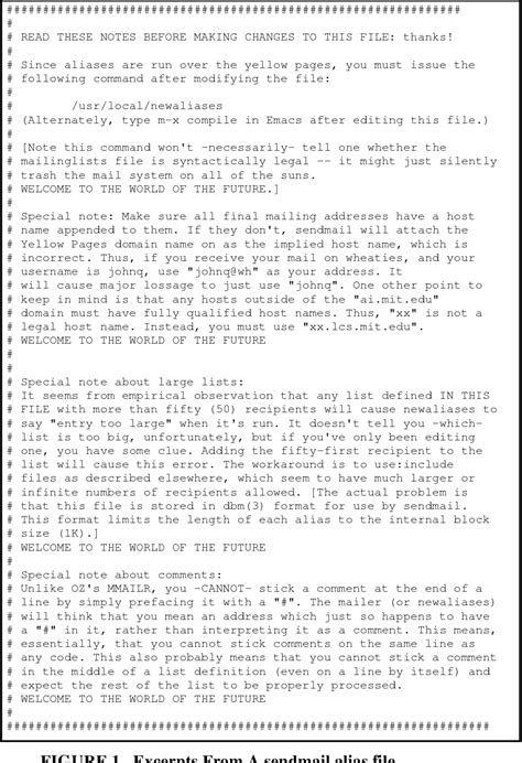 figure 1 from the unix haters handbook semantic scholar