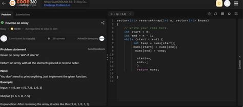 g ganesh on linkedin codingjourney 21daysofcode ninjaslayground